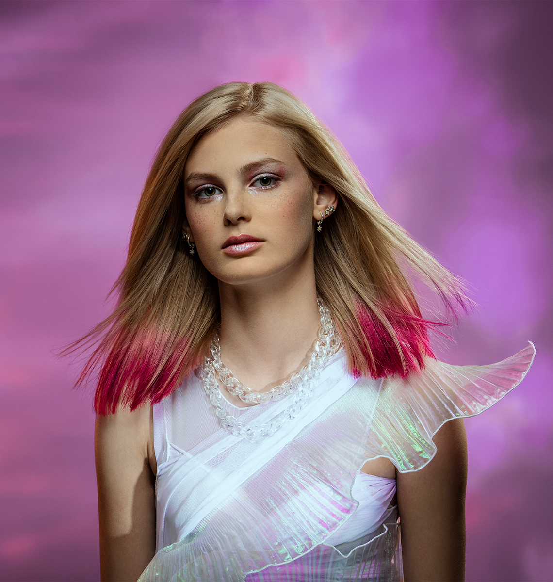 Sharp Ombre Lob | Subrina Professional